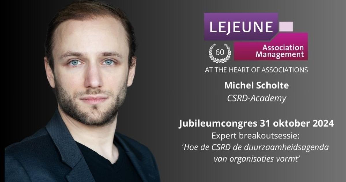 Expert breakoutsessie: ‘Hoe de CSRD de duurzaamheidsagenda van ...