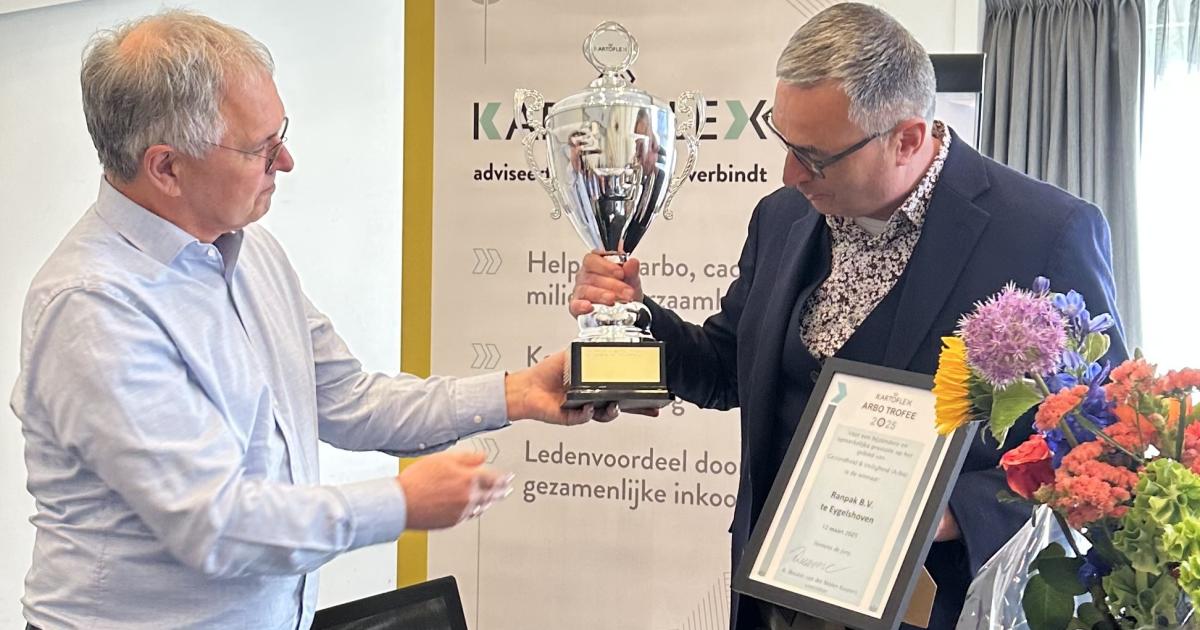 Kartoflex Health & Safety Trophy 2025 Awarded to Ranpak B.V. in ...